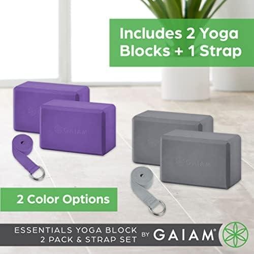 Gaiam Yoga Block Review: Supportive Latex‑Free EVA Foam Block with Non ...