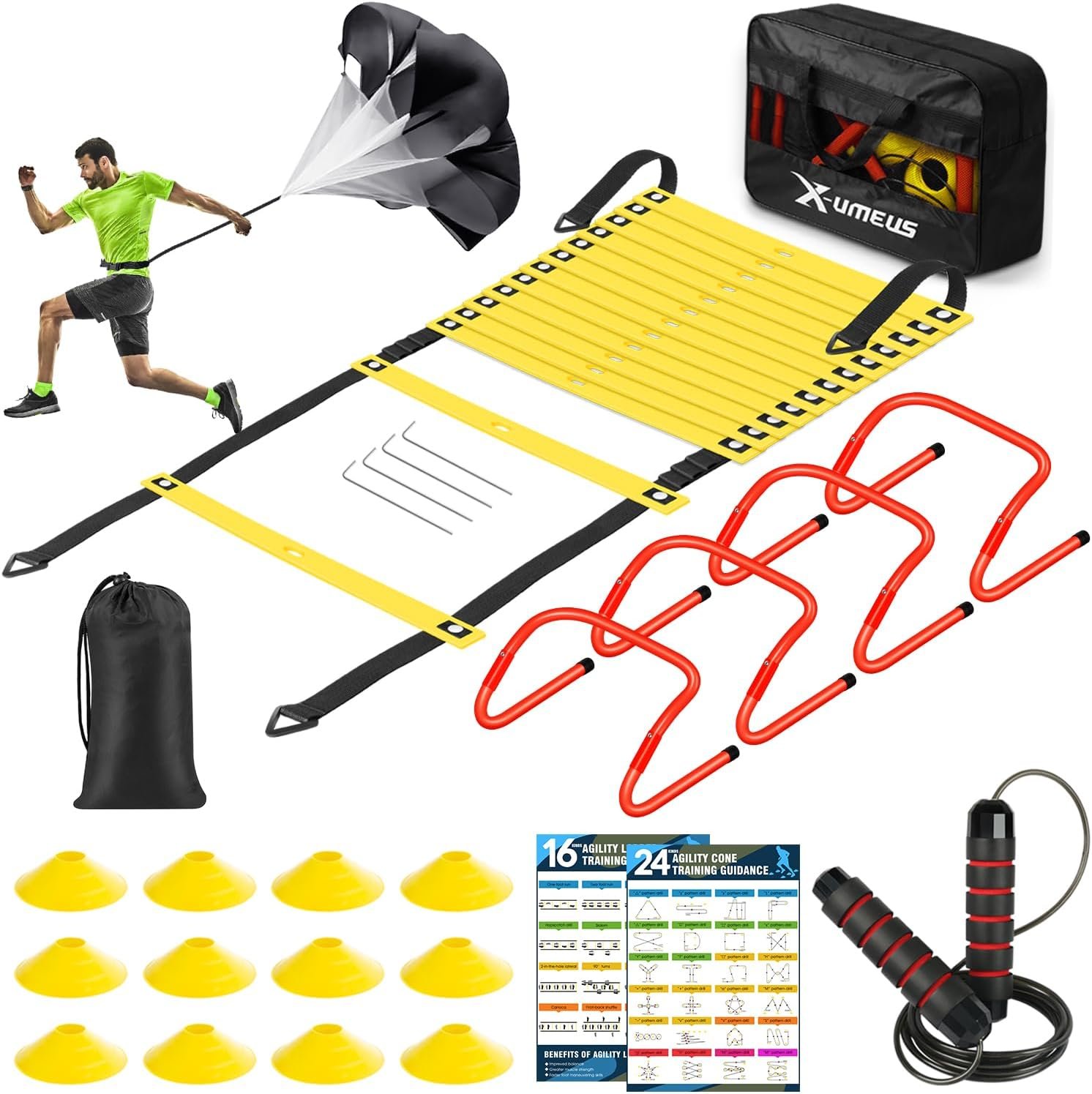 Enhancing Speed and Agility: A Review of the 20ft Agility Ladder ...