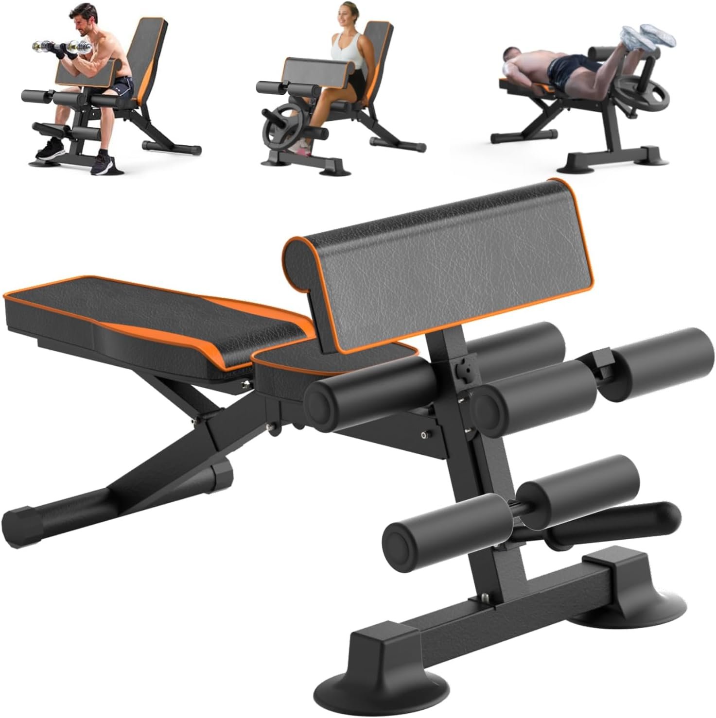 Versatile Adjustable Weight Bench & Multi-Function Curl Machine: A ...