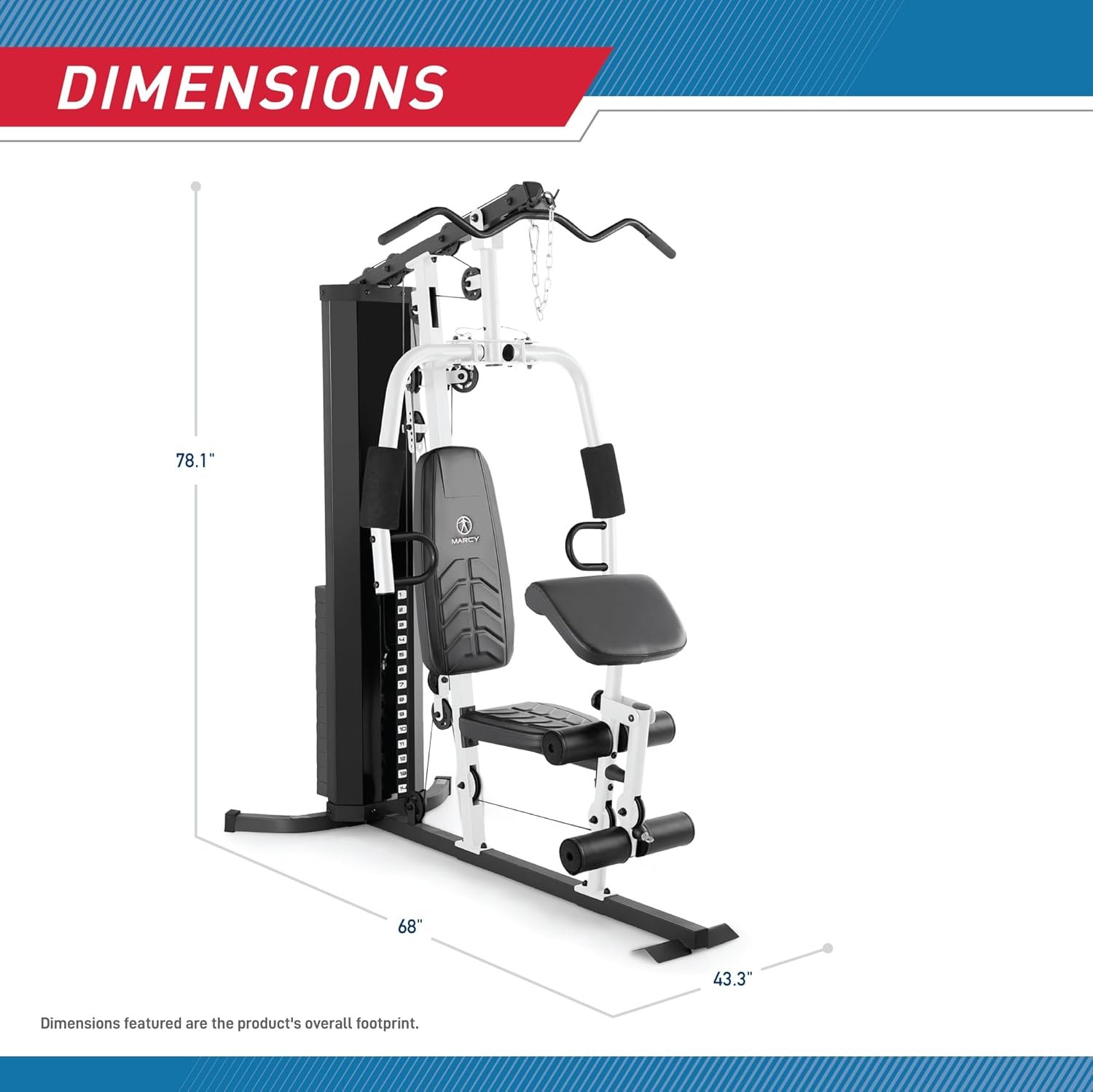 Comprehensive Review of the Marcy 150lb Stack Home Gym: Multifunctional ...