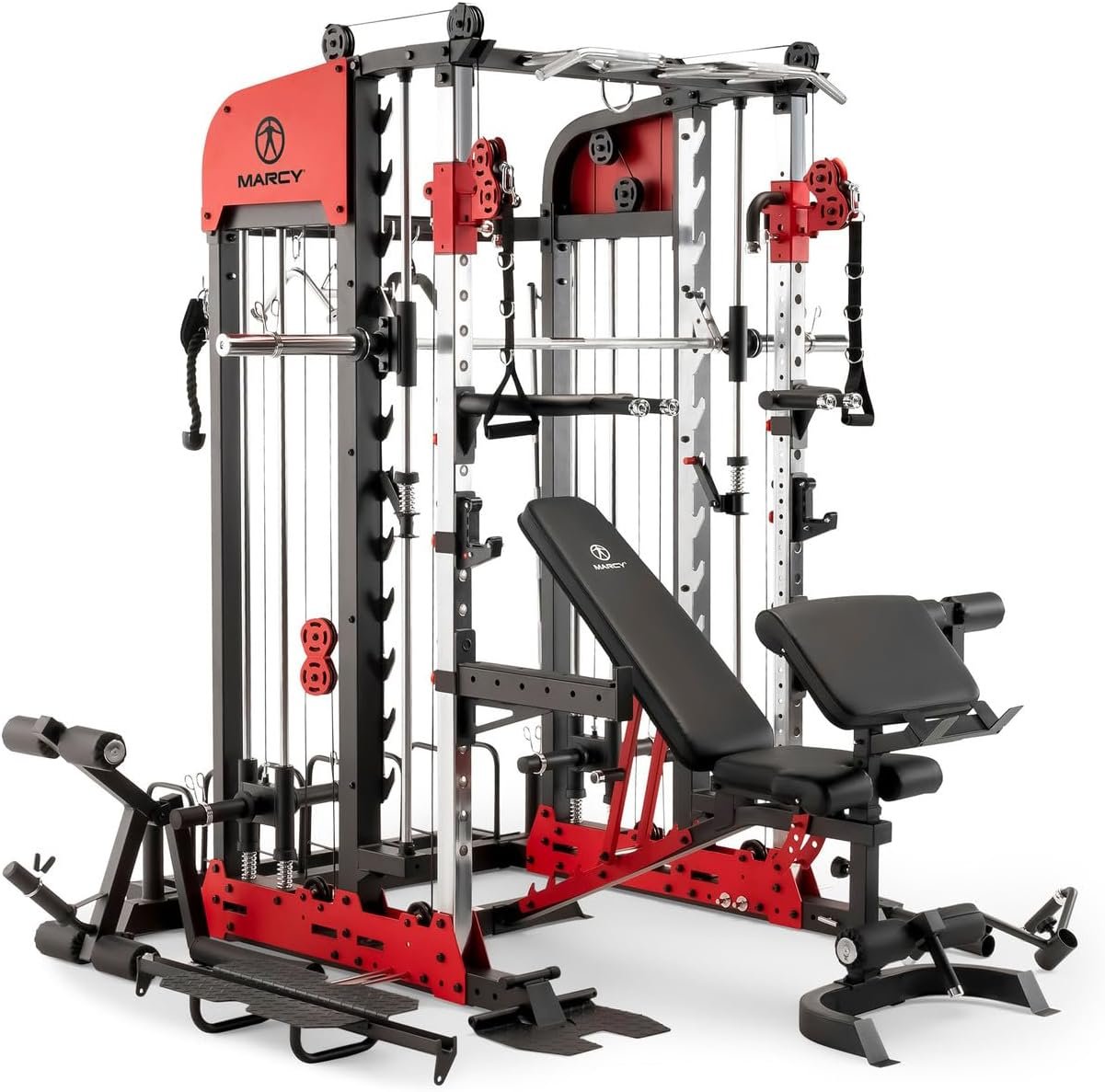 Comprehensive Review of the Marcy Pro Deluxe Smith Cage Home Gym System ...