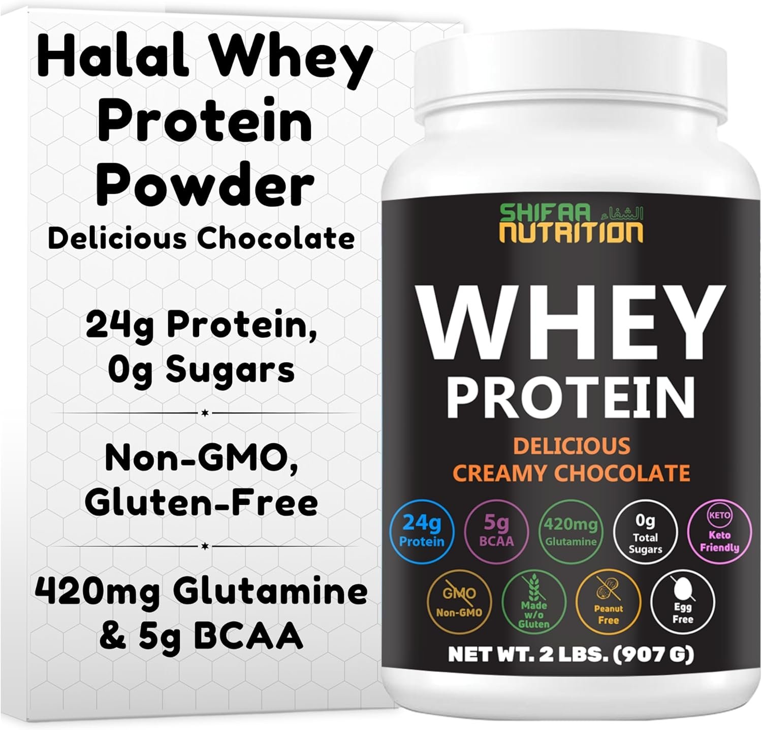 Unlock Your Health Potential with SHIFAA NUTRITION's Halal Whey Protein ...