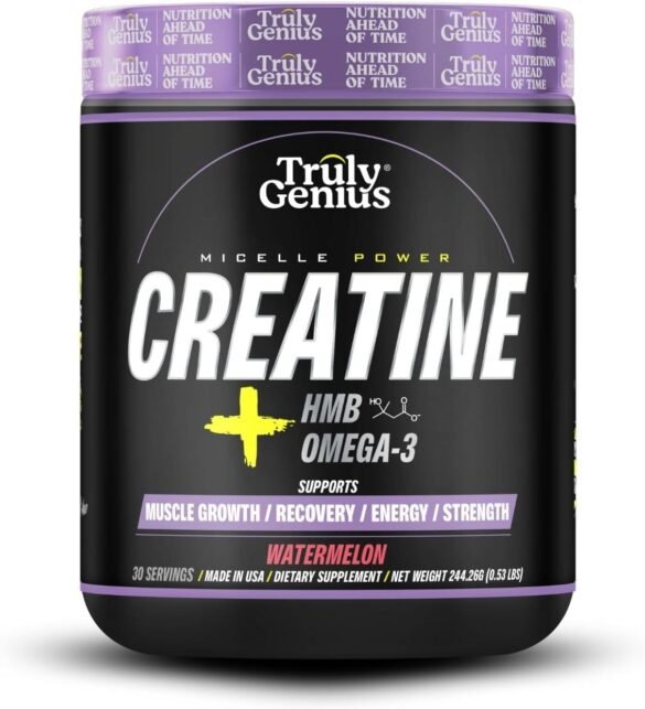 Revolutionize Your Workout with Truly Genius Creatine and Omega-3 Blend ...
