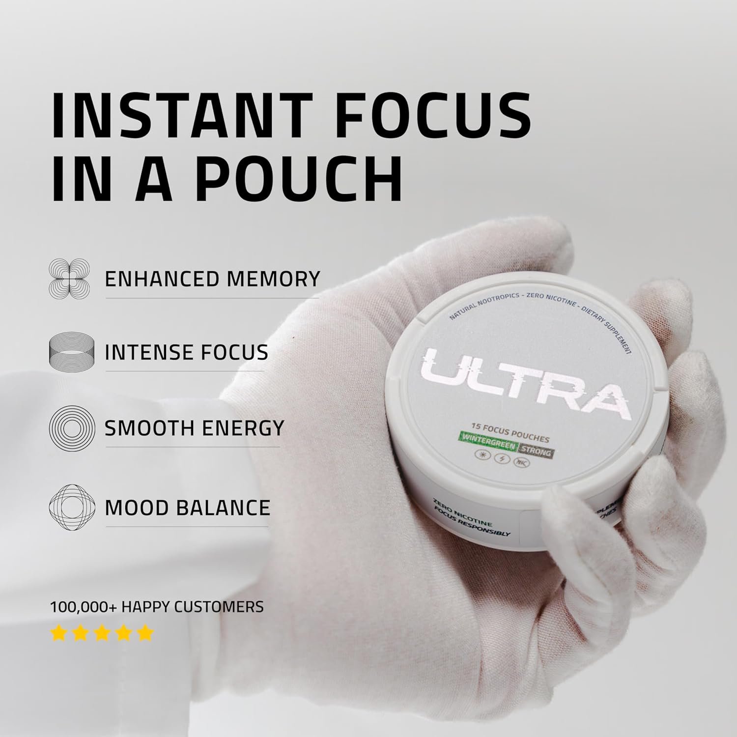 Review of Ultra Focus Pouches: Natural Nootropics for Energy & Clarity ...