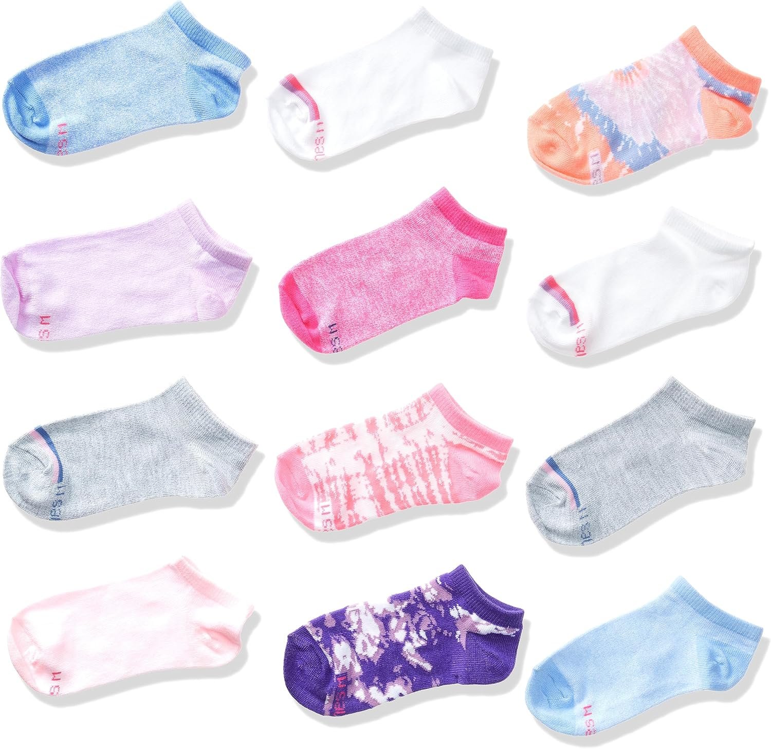 The Ultimate Comfort and Style of Hanes Girls' No Show Socks for ...