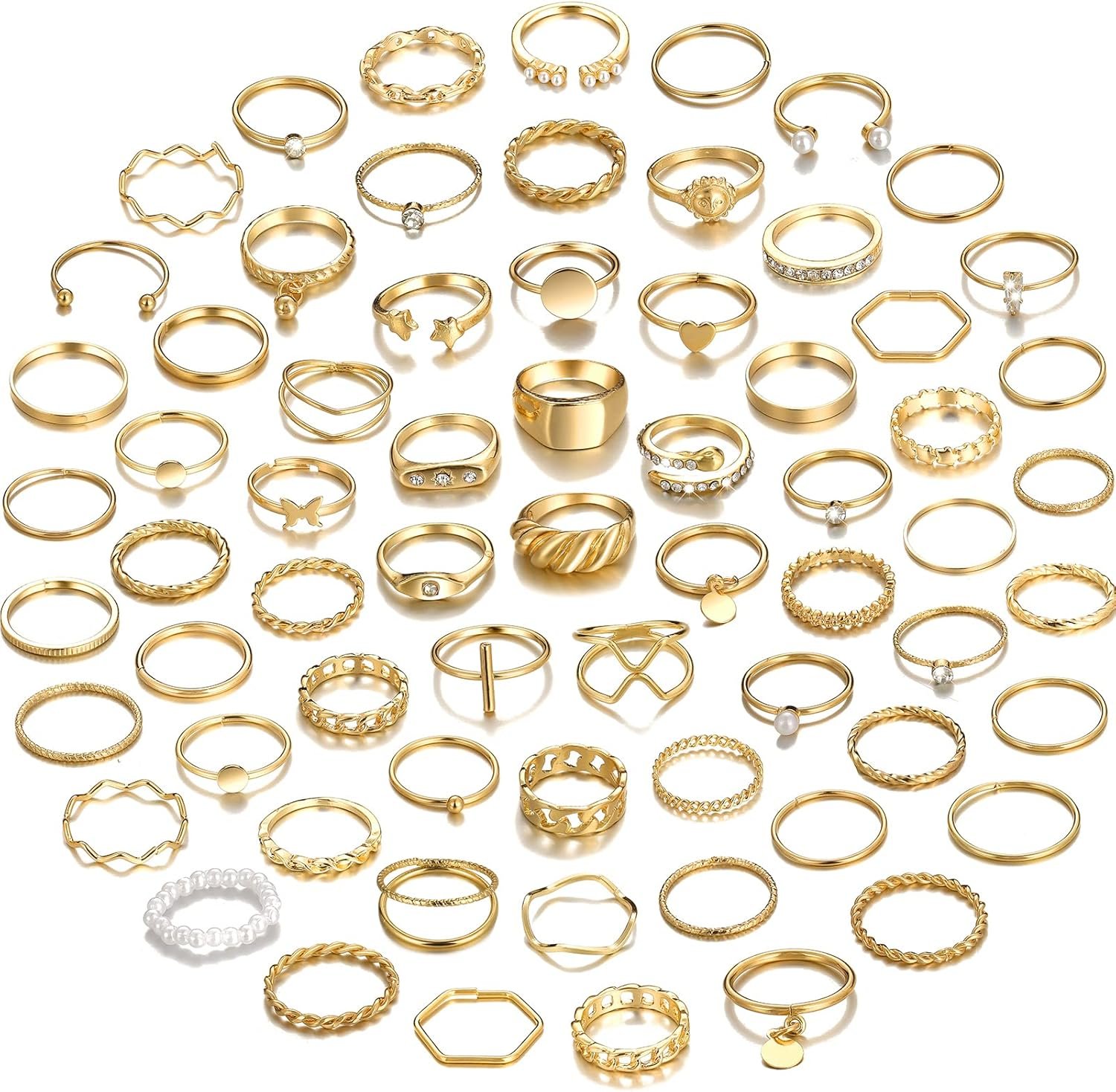 Discover Chic Style with the Stackable Knuckle Rings Set for Women ...