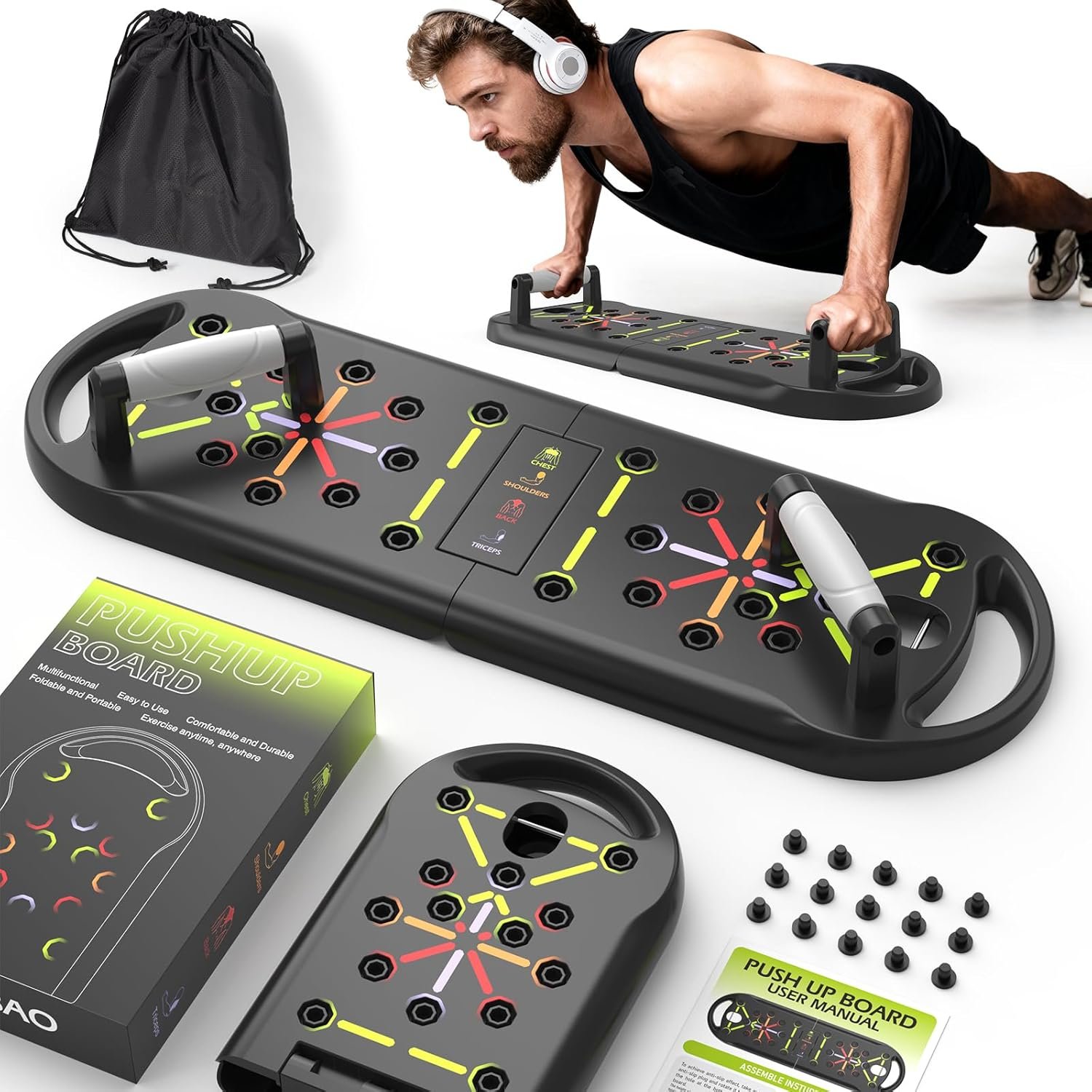 Transform Your Workout Routine with This Innovative Pushup Board for ...