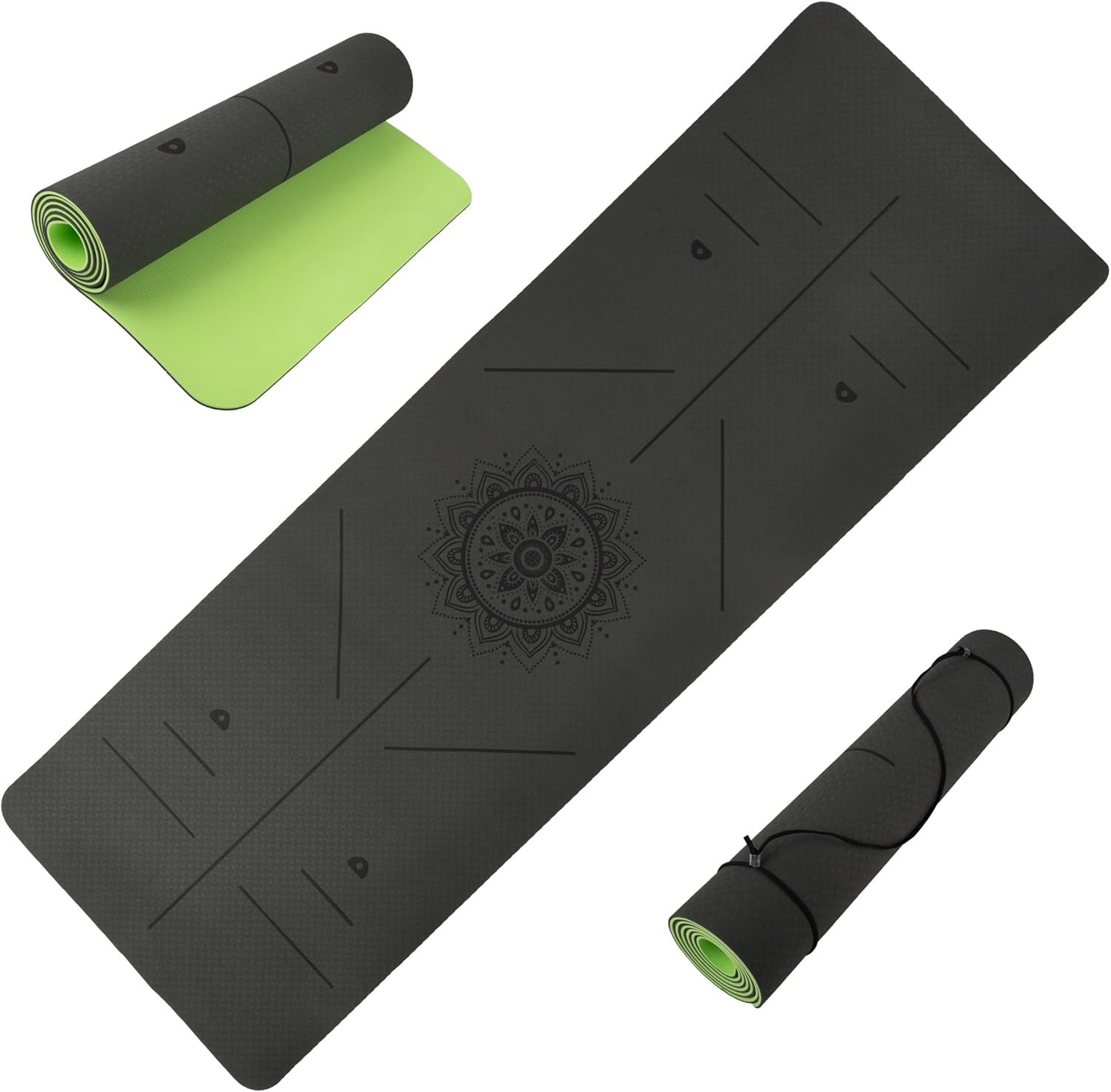Elevate Your Yoga Practice with This Versatile Mat Featuring an ...