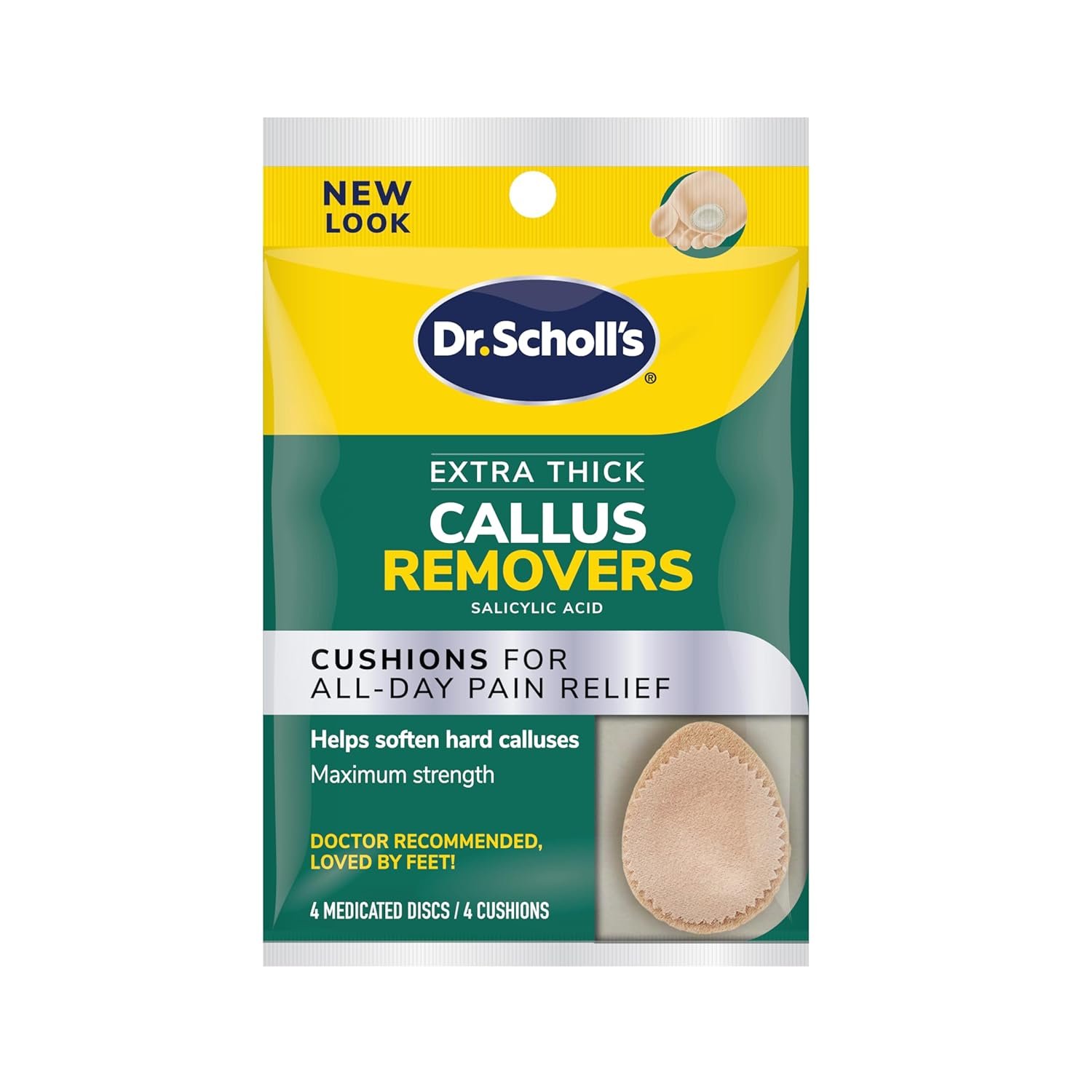 Experience Comfort and Relief with Dr. Scholl’s Extra Thick Callus ...