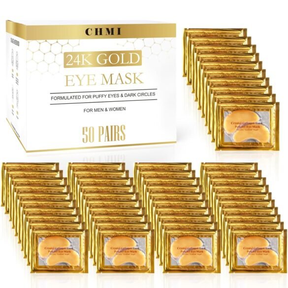 Revitalize Your Eye Area with the Power of 24K Gold Hydrogel Masks ...