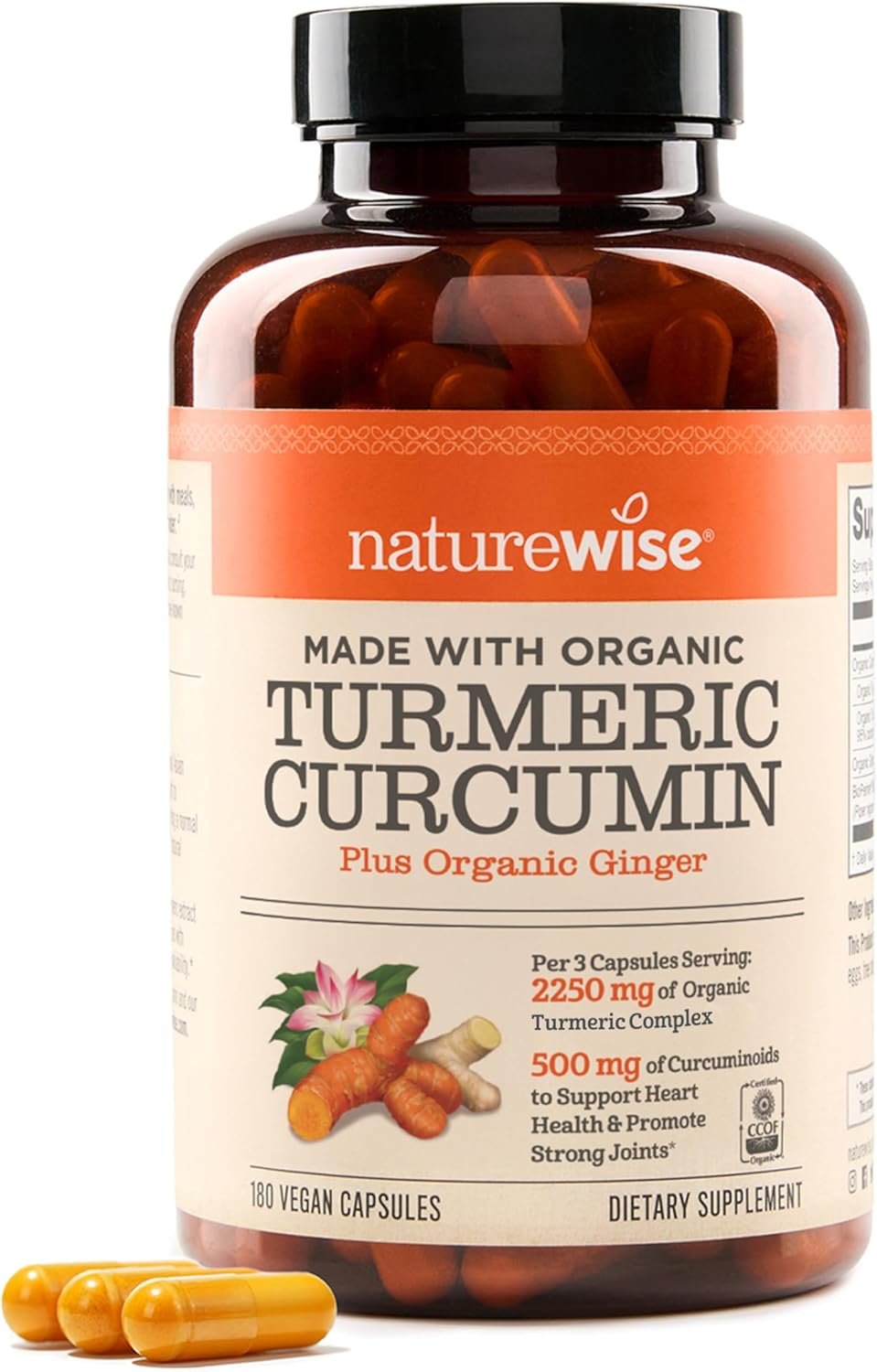Experience Optimal Wellness with NatureWise Curcumin Turmeric for Joint ...